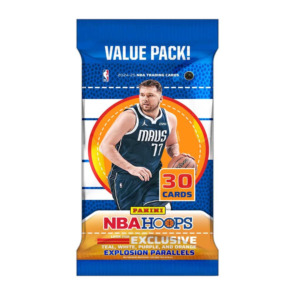2024/25 Panini Hoops NBA Basketball Value Pack/Box– Pastime Sports & Games