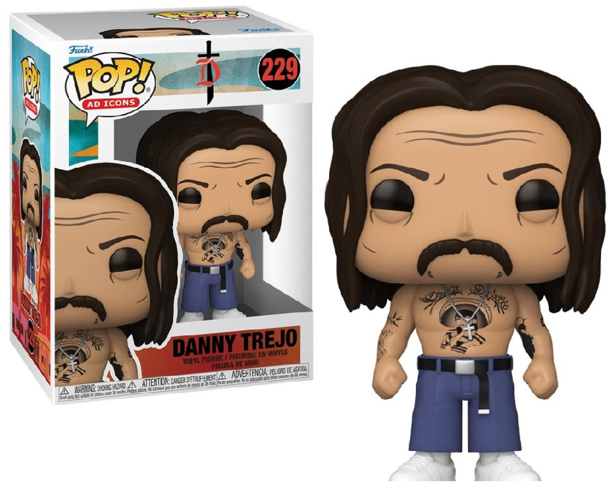 Funko Pop! AD Icons Danny Trejo #229 | Pastime Sports & Games