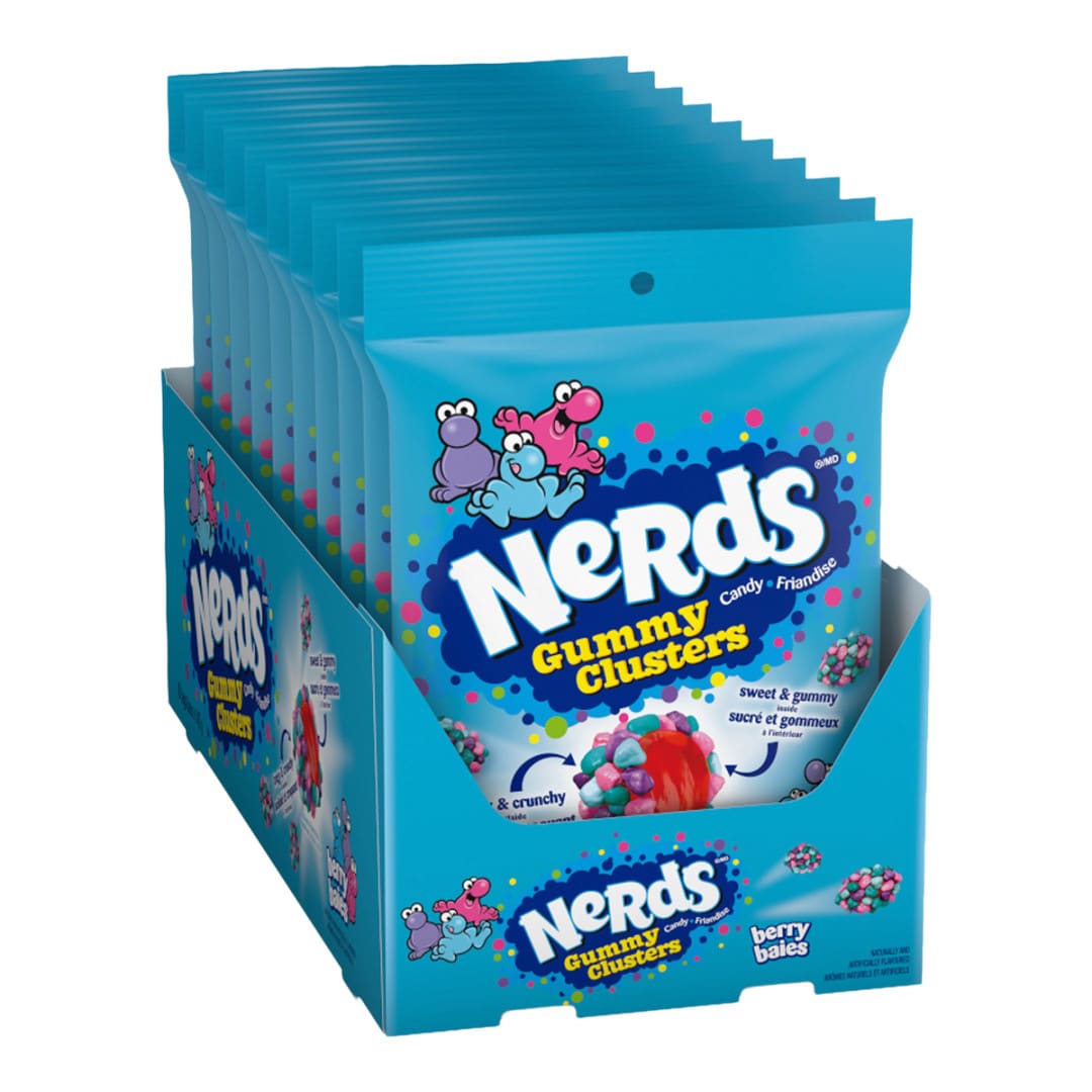 Nerds Gummy Clusters Berry Peg Bag– Pastime Sports & Games