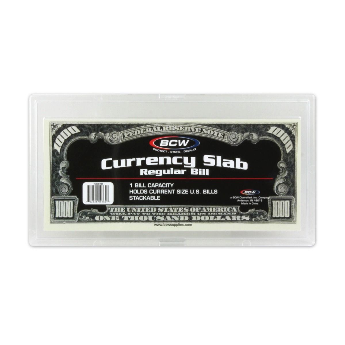 BCW Deluxe Currency Slab– Pastime Sports & Games