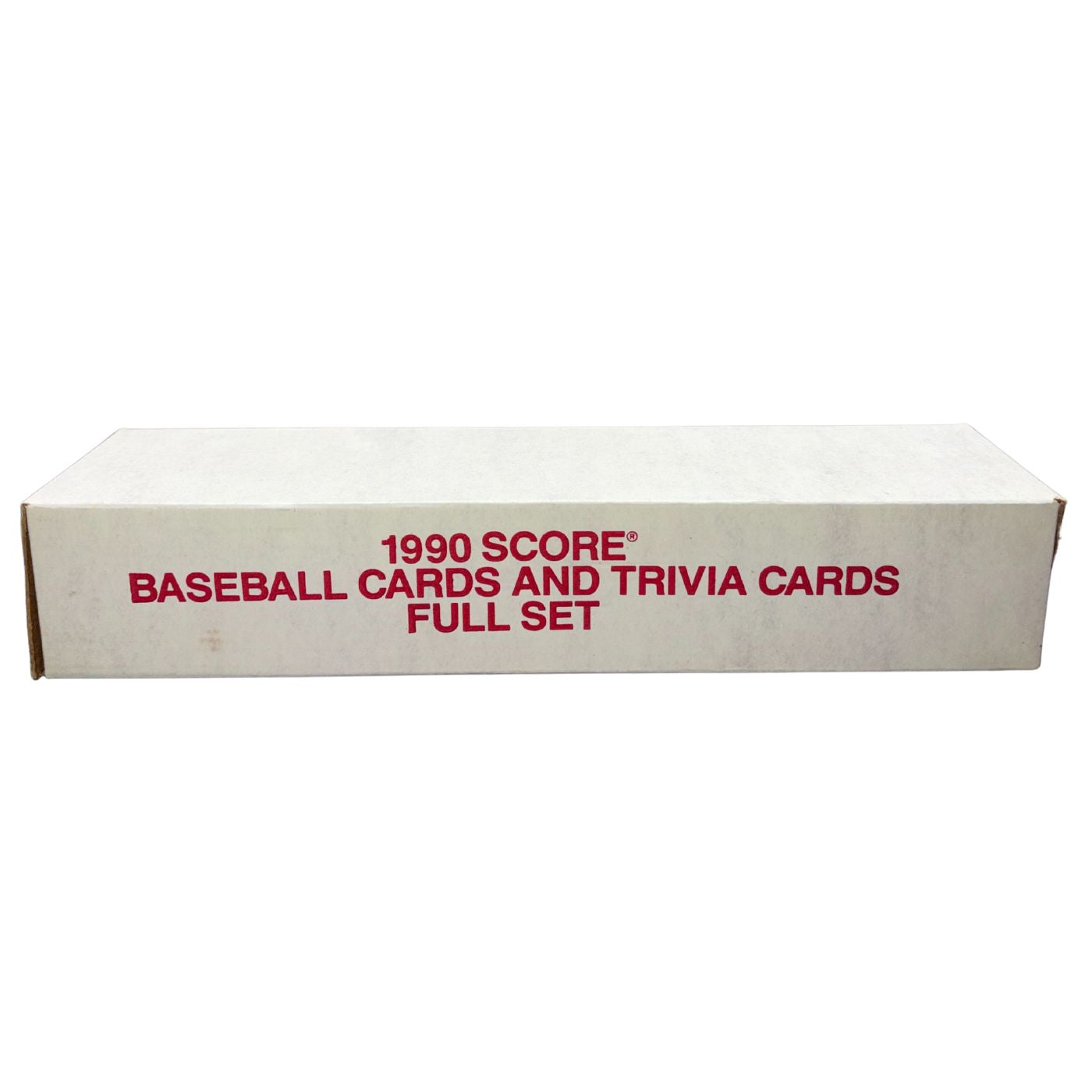 1990 Score Baseball Cards And Trivia Cards Full Factory Set (Bo Jackson ...