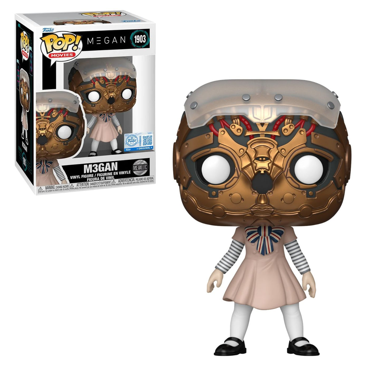 Funko Pop! Movies M3gan (Metallic) #1903 | Pastime Sports & Games