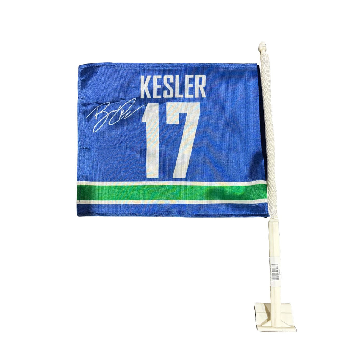 Vancouver Canucks Ryan Kesler Blue Orca Car Flag | Pastime Sports & Games