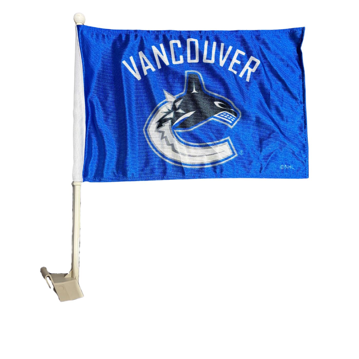 Vancouver Canucks Blue Orca Car Flag | Pastime Sports & Games