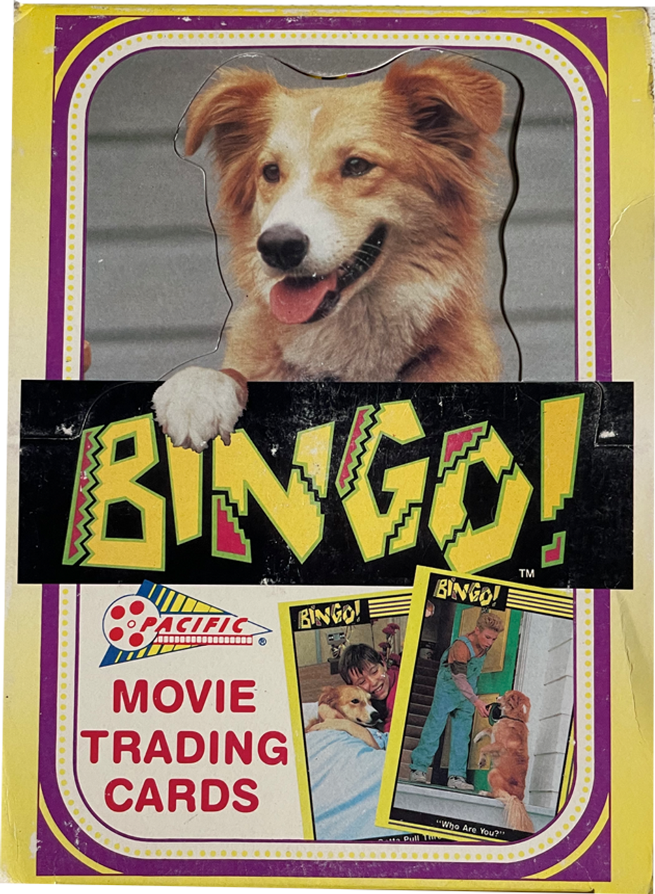 1991 Pacific Bingo The Dog Movie Trading Card Box | Pastime Sports & Games
