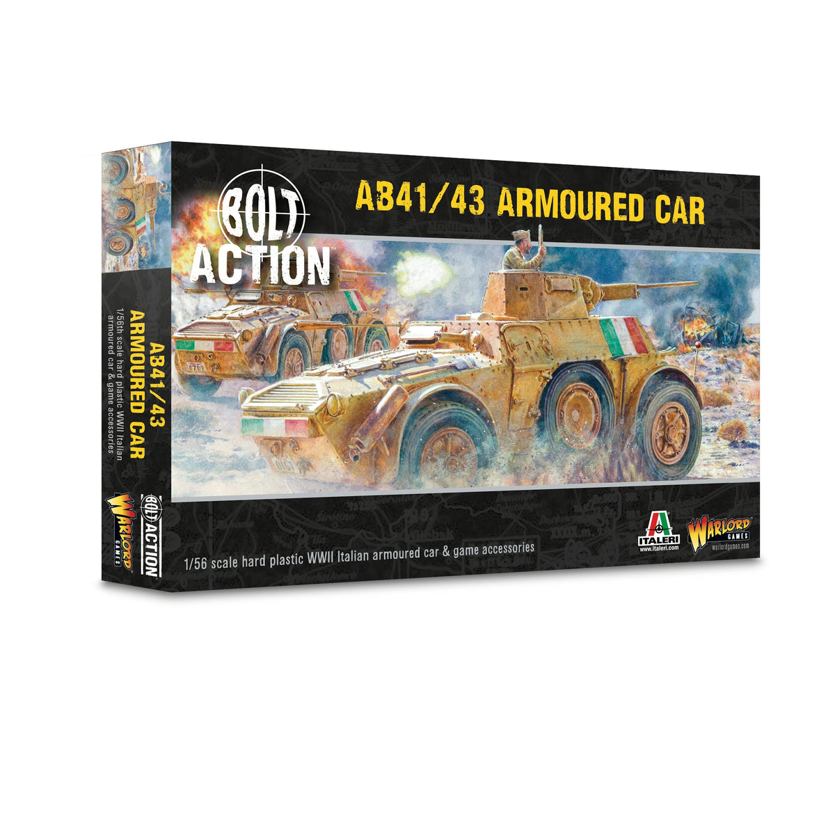 Bolt Action AB41/43 Armoured Car– Pastime Sports & Games