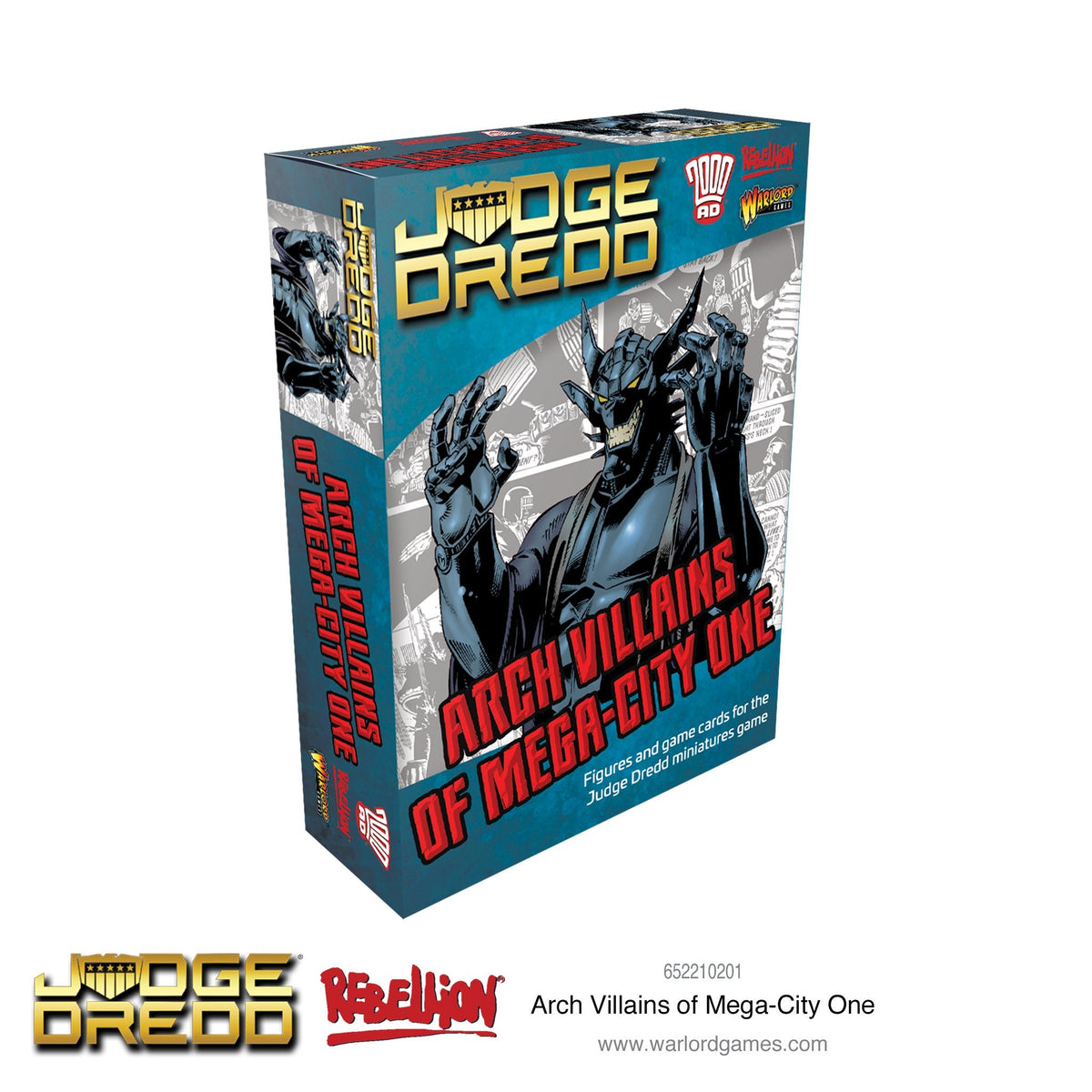2000AD Judge Dredd Block Arch Villains Of Mega-City One | Pastime ...