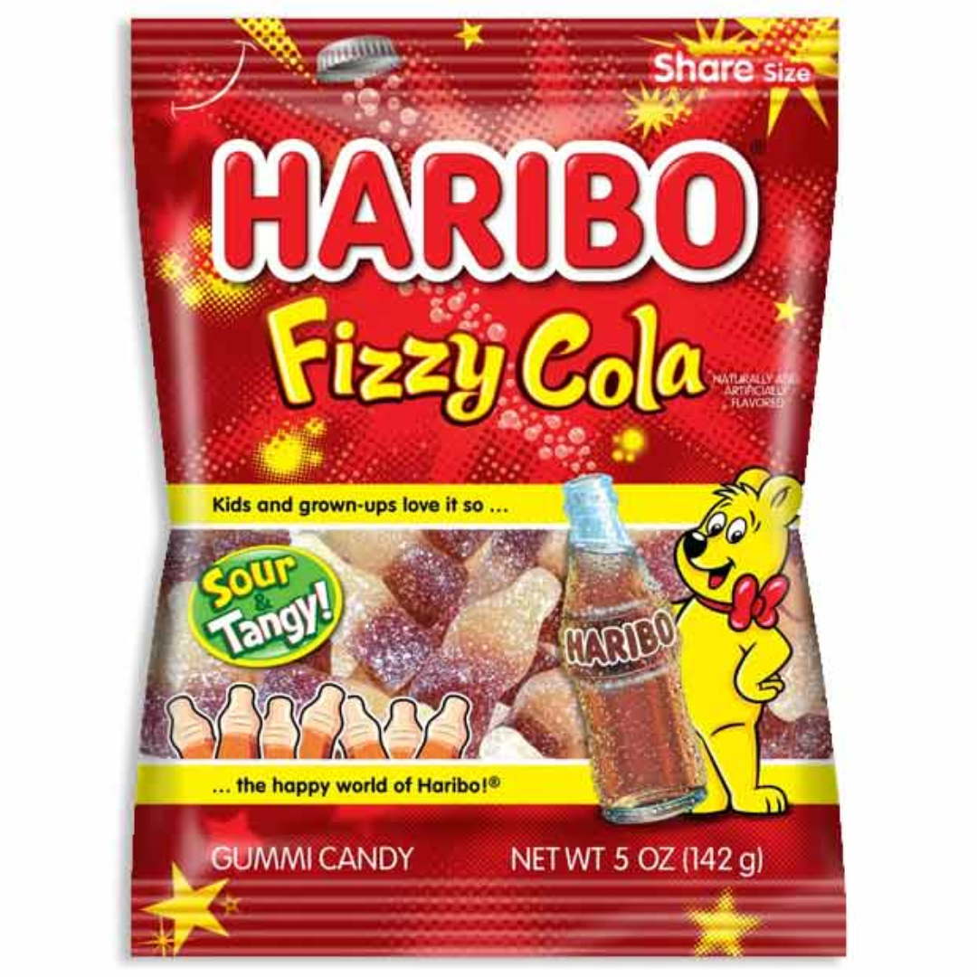 Haribo Fizzy Cola Gummi Candy | Pastime Sports & Games