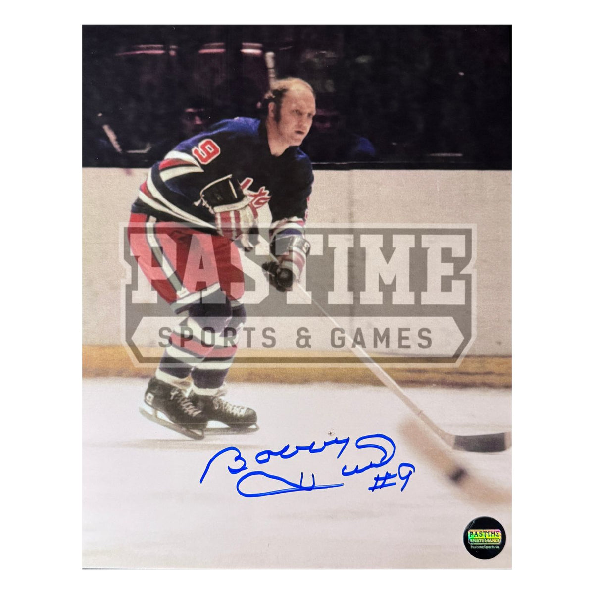 Bobby Hull Autographed Winnipeg Jets Photo (Skating By The Boards ...
