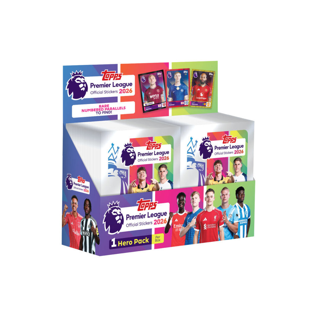 2025/26 Topps Premier League Sticker Pack/Box | Pastime Sports & Games