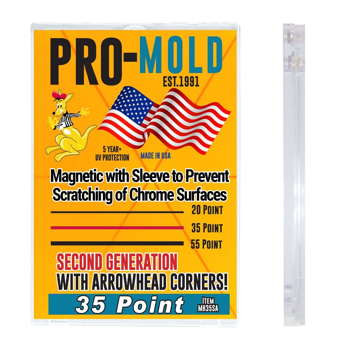 Pro-Mold Magnetic One Touch Card (with sleeve) Holders | Pastime Sports ...