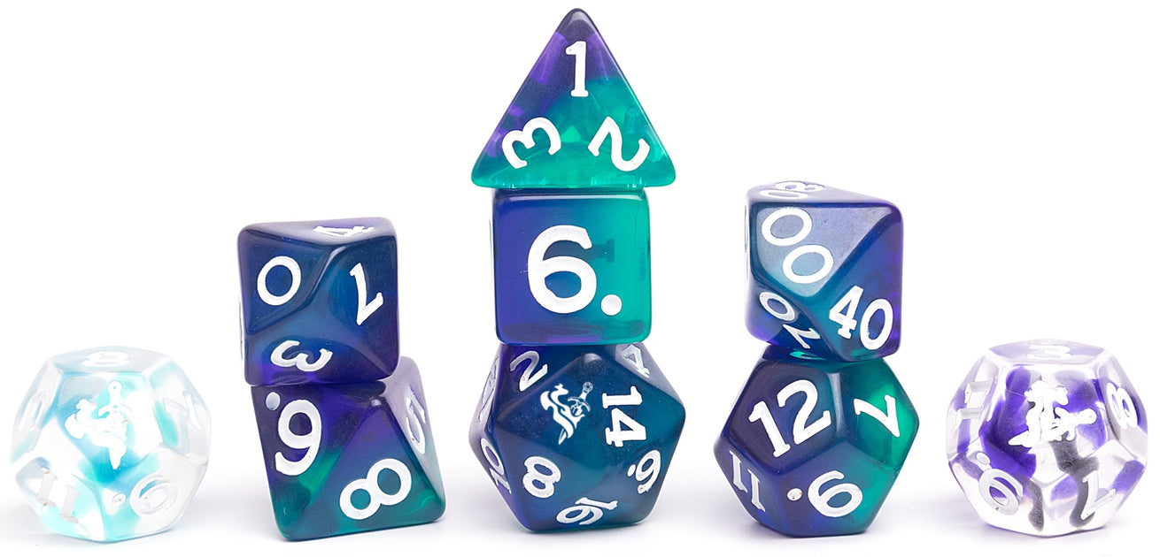 Critical Role 9-Piece Dice Set Dagger Heart Fate Of Duality | Pastime ...