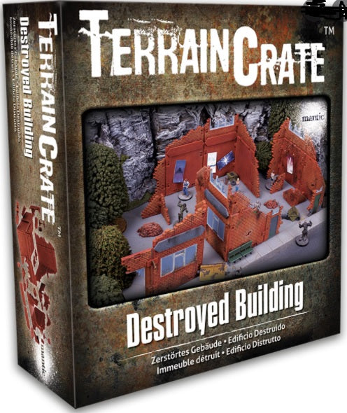 Terrain Crate Destroyed Building– Pastime Sports & Games