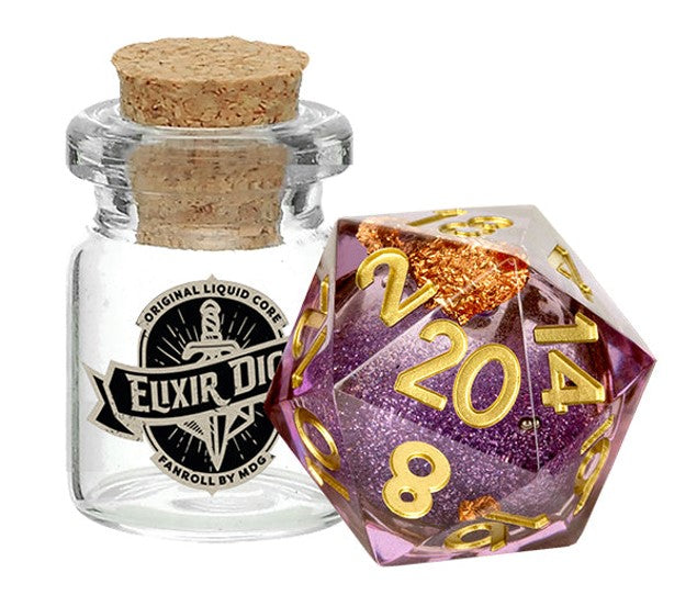 FanRoll Liquid Dice D20 Aether Abstract | Pastime Sports & Games