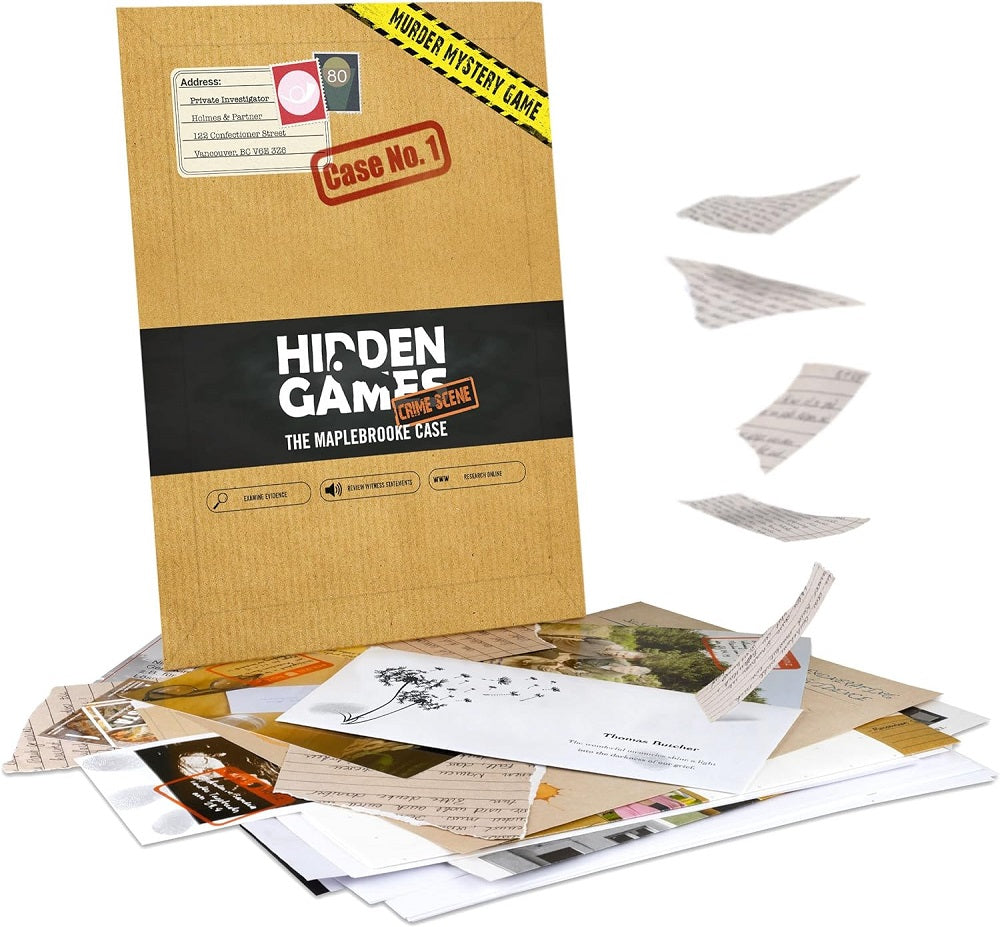 Hidden Games Crime Scene Case No.1 The Maplebrooke Case– Pastime Sports ...