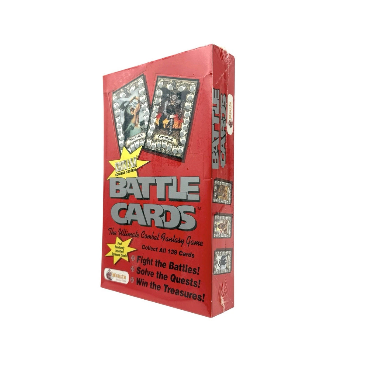 1993 Merlin Scratch & Slay Battle Cards | Pastime Sports & Games