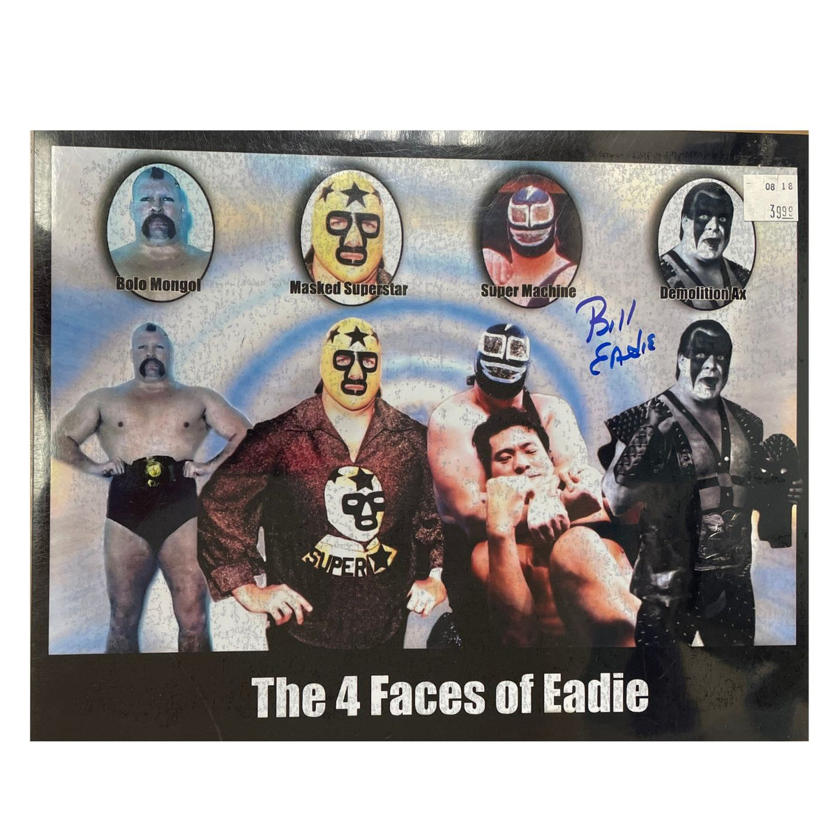 Bill Eadie Autographed Fighting Photo | Pastime Sports & Games