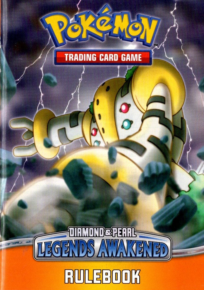 Pokemon Diamond & Pearl Legends Awakened Rulebook/Cardlist | Pastime ...