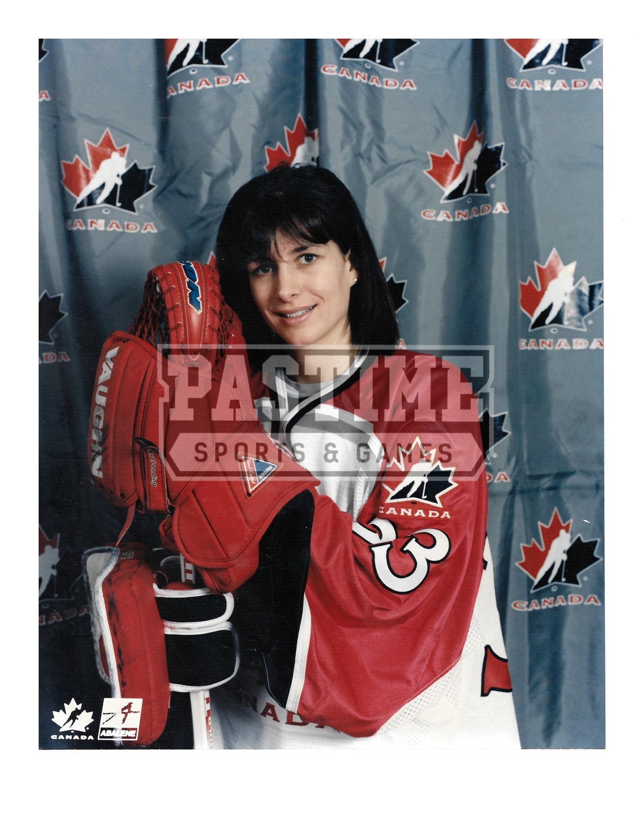 Manon Rheaume 8X10 Team Canada (Pose) | Pastime Sports & Games