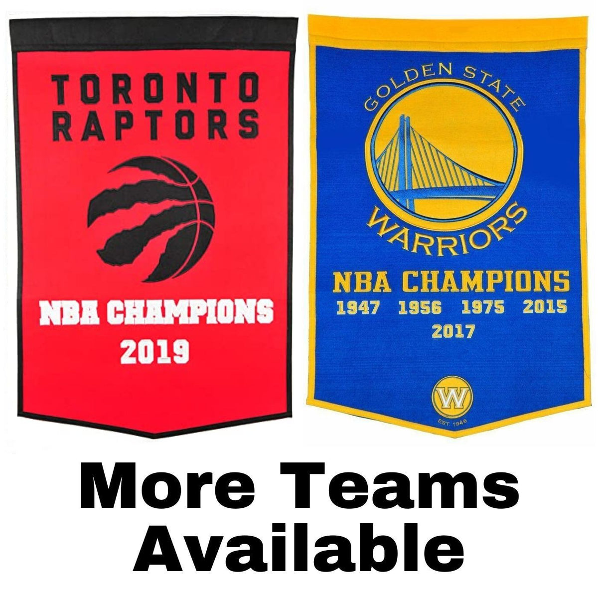 NBA Dynasty Banners | Pastime Sports & Games