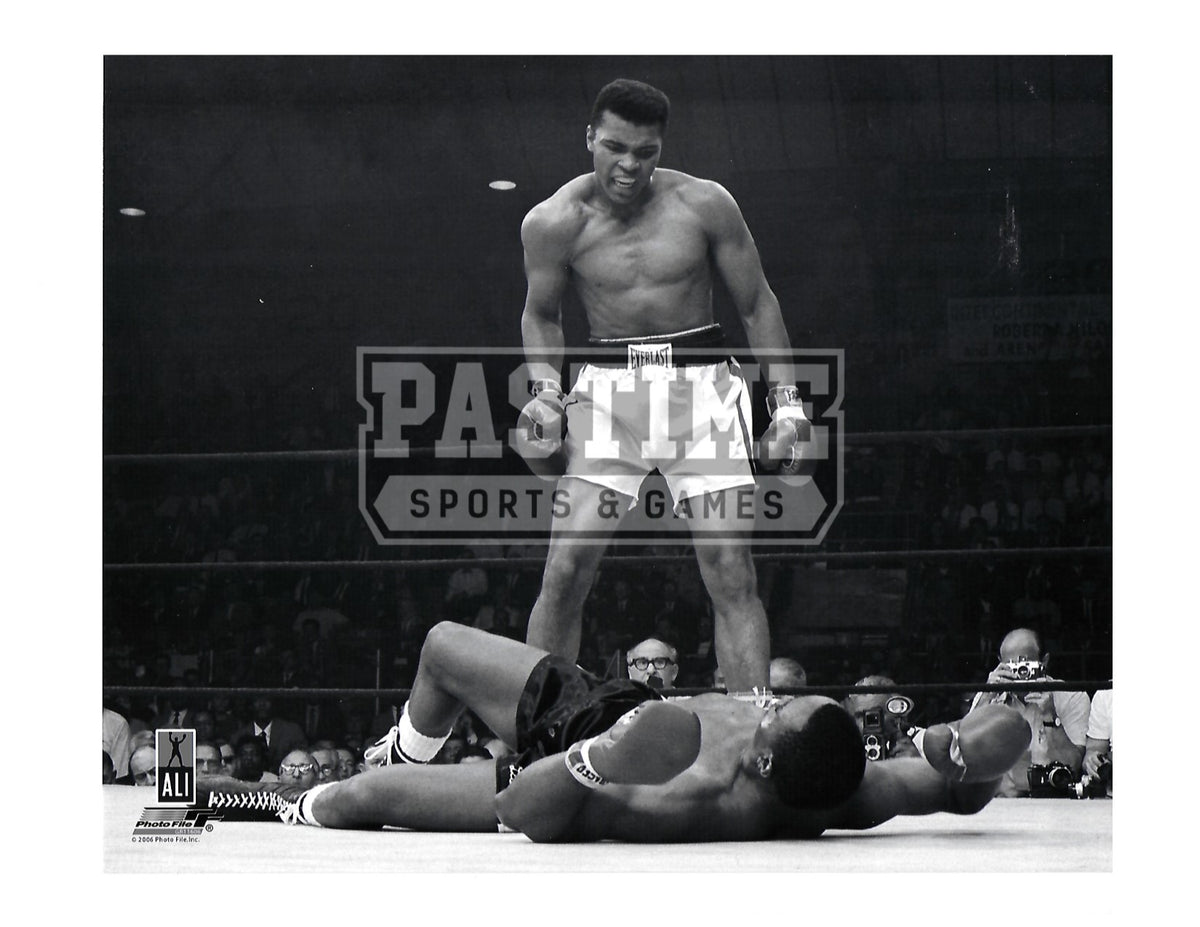 Muhammad Ali 8X10 Boxing (Knocking Out Sonny Liston) | Pastime Sports ...