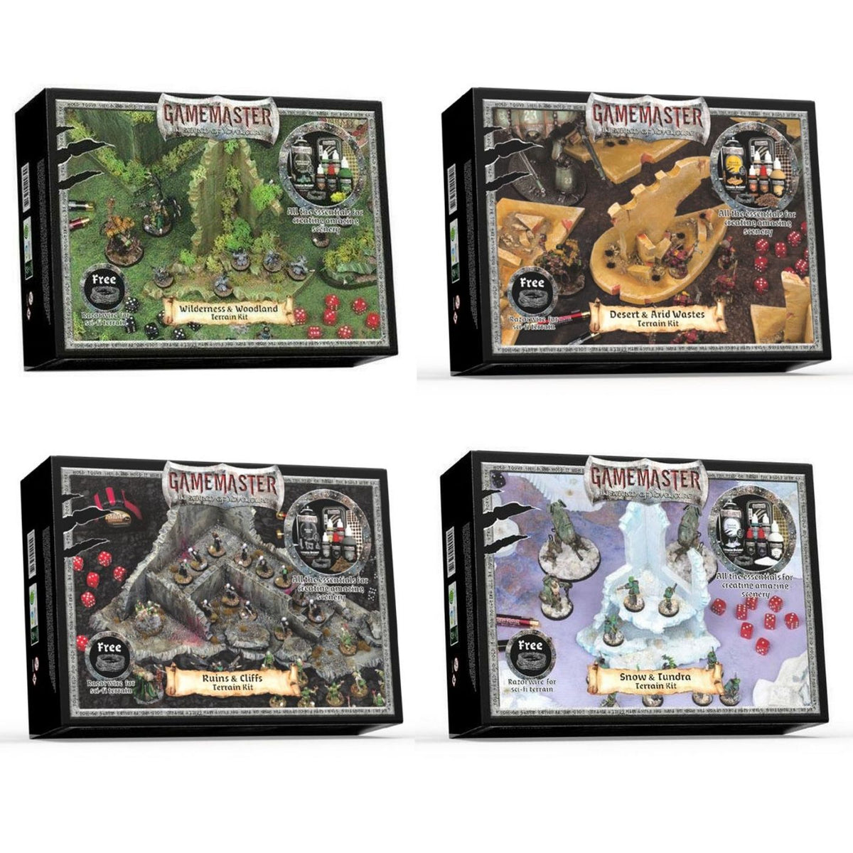 Gamemaster Terrain Kits | Pastime Sports & Games
